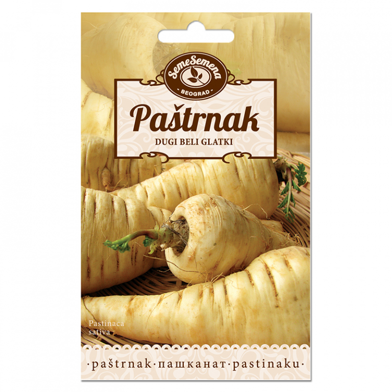 Paštrnak Dugi beli glatki – Seme Semena