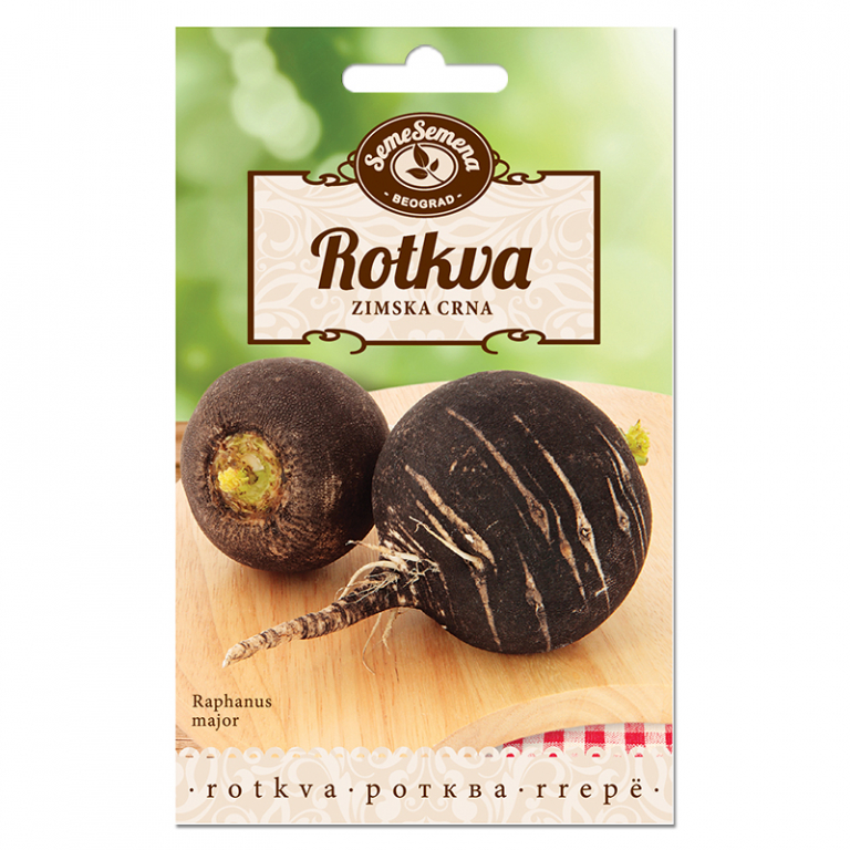 Rotkva Zimska crna – Seme Semena